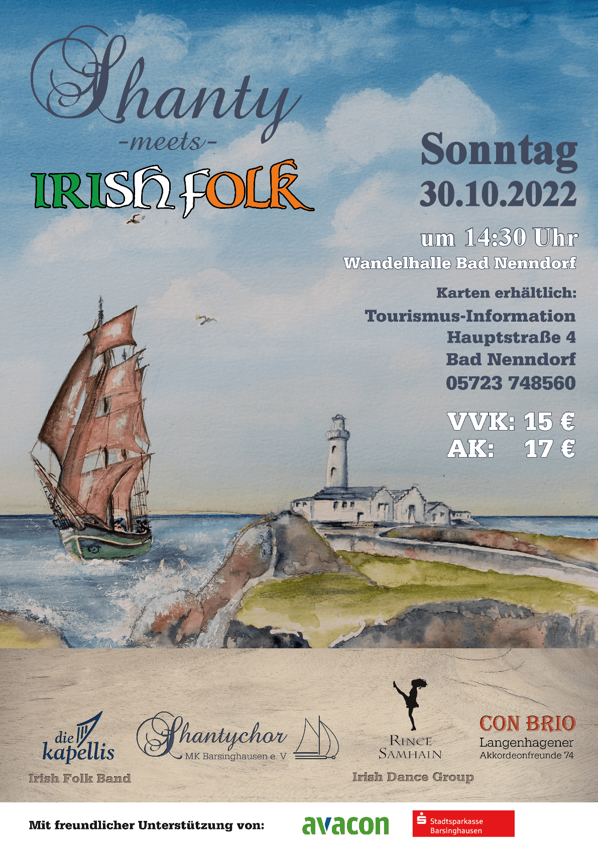 Shanty meets Irish Folk 2022 - Shanty-Chor MK Barsinghausen e. V.